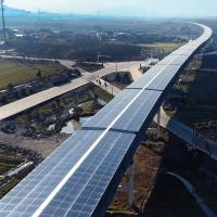 China Distributed Rooftop Solar PV System With High Strength Steel for sale