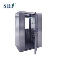 China Adjustable Shower Time Personnel Decontamination Air Shower 99.995% HEPA Filter 0-99s for sale