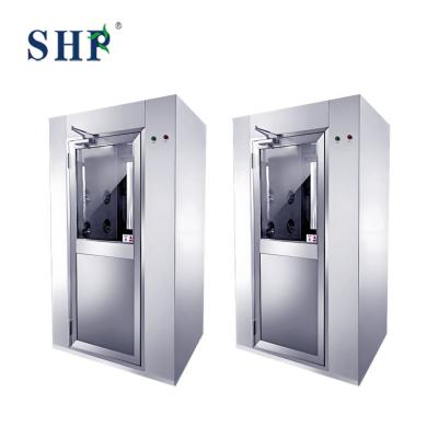 China CE Stainless Steel Air Shower Tunnel 1300x1000x2050mm for Cleanroom Air Flow for sale