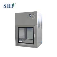 China 1MM 1.2MM Air Shower Pass Box Dynamic Electronic  Clean Room Pass Through Box for sale