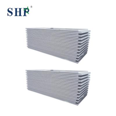 China Cleanroom Project PU Polyurethane Core Magnesium Oxysulfate Insulated Sandwich Panel for sale