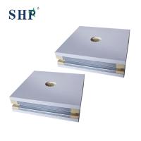 China Galvanized Steel PU Polyurethane Insulated Sandwich Panel For Cleanroom Project ISO9001 for sale