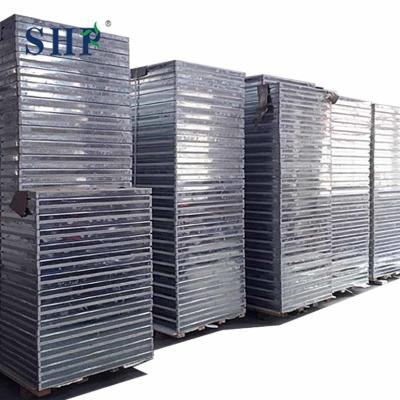 China Metal Panel Siliconite Insulated Roof Wall Sandwich Panel for Cleanroom 50mm 100mm for sale