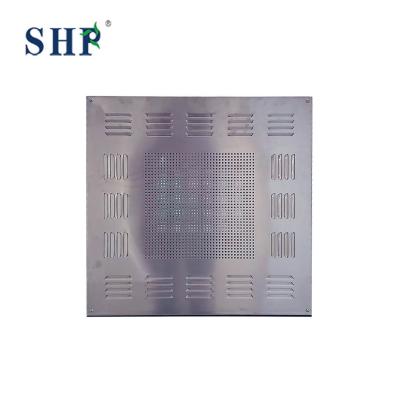 China Cleanroom Ceiling HEPA Terminal Box ISO9001 Terminal Housing Box 650mm 1500m3/h for sale