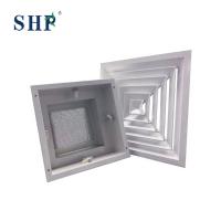 China Customizable GMP HEPA Filter Box Terminal Outlet 500-1500 CFM for Cleanrooms for sale