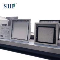 China Cleanroom Ceiling HEPA Terminal Box ISO9001 Terminal Housing Box 650mm 1500m3/h for sale