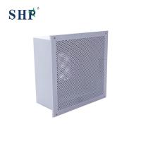 China Cleanroom Ceiling HEPA Terminal Box ISO9001 Terminal Housing Box 650mm 1500m3/h for sale