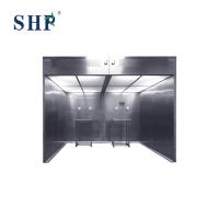 China Stainless Steel 304 Sampling Booth for Weighing in Class 100 Clean Room with H14 HEPA Filter 0.45m/s Airflow for sale