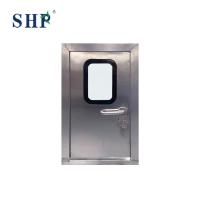 China Customized Stainless Steel Clean Room Door for Hospital Lab Pharmaceutical 1.5mm Frame for sale
