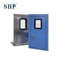 China Stainless Steel Hospital Operating Theatre Cleanroom Door with Push and Pull Opening for sale