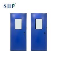 China Swing Entry Access Pharma Cleanroom Hygiene Doors in Customized Color for sale