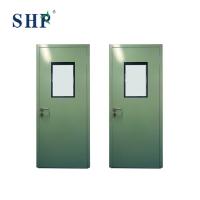 China Swing Entry Access Pharma Cleanroom Hygiene Doors in Customized Color for sale