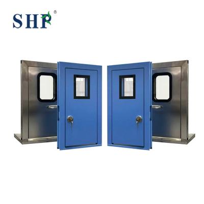 China Modern Design Cleanroom Sandwich Panel Door with Interlocking System and Chinese Top Hardware for sale