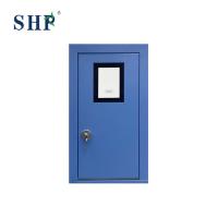China Customized Stainless Steel Clean Room Door for Hospital Lab Pharmaceutical 1.5mm Frame for sale