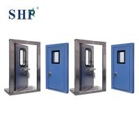 China Thermal Insulation Stainless Steel 304 Cleanroom Swing Door for GMP Hospital 1.5mm Frame for sale