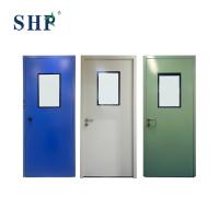 China Stainless Steel Cleanroom Swing Door ISO 5 ISO 8 Hospital Operating Room Customizable for sale