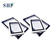 China Double Layer Observation Clean Room Window Purification Fixed Glass Window 5mm Tempered Glass 1000x1000mm for sale