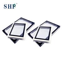 China Airtight Clean Room Window Double Glazed 5mm Tempered Glass for PCR Lab HIV Lab for sale