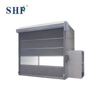 China PVC Workshop High Speed Roll Up Door 1.0-2.5 m/s Cleanroom Fast Electric Roller Shutter for sale