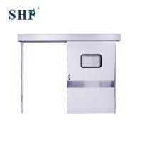 China Plastic Steel Cleanroom Sliding Door for Pharmacy Hospital Lab GMP ISO 9001 for sale