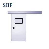 China Customized Sliding Doors Clean Room Stainless Steel Door For Lab Pharmaceutical for sale