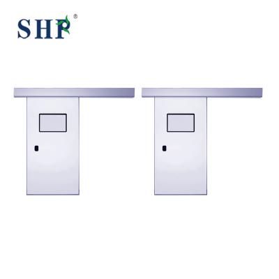 China Industrial Cleanroom Sliding Door Airlock Auto Environmentally Friendly 304 Stainless Steel 0.3-0.8 m/s for sale