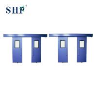 China Thermal Insulation Cleanroom Sliding Door Stainless Steel ISO Class 5-8 304 for sale
