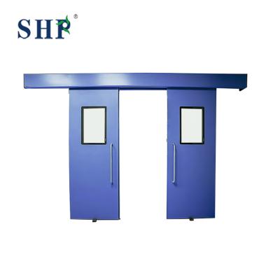 China Radiation Shielding Cleanroom Sliding Door Air Tight Automatic 0.3-0.8 m/s Medical for sale