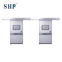 China Industrial Cleanroom Sliding Door Airlock Auto Environmentally Friendly 304 Stainless Steel 0.3-0.8 m/s for sale