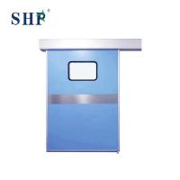 China Hospital Cleanroom Sliding Door Automatic Airtight Door With Vision Panel for sale
