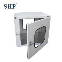 China Coated Steel Static Pass Box Laboratory GMP CE ISO UV Lamp for sale
