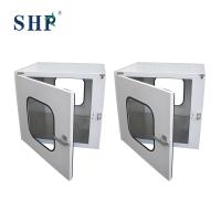 China SUS304 Cleanliness Static Pass Box Clean Environment Pass Box For Microbiology Lab for sale