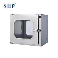 China Coated Steel Static Pass Box Laboratory GMP CE ISO UV Lamp for sale