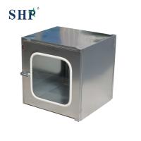 China HEPA Coated Steel Dynamic And Static Pass Box SS304 Static Pass Box GMP for sale