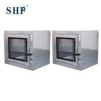 China ISO GMP Cleanroom Static Pass Box Transfer Windowindustrial Pass Box For Lab for sale