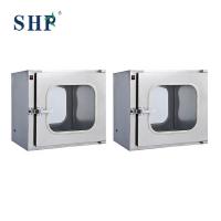 China ISO GMP Cleanroom Static Pass Box Transfer Windowindustrial Pass Box For Lab for sale