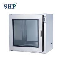 China HEPA Coated Steel Dynamic And Static Pass Box SS304 Static Pass Box GMP for sale