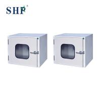 China Cleanroom Window Pass Box Types Through Pass Box Uv Double Hollow Toughened Glass for sale