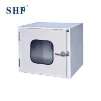 China HEPA Coated Steel Dynamic And Static Pass Box SS304 Static Pass Box GMP for sale
