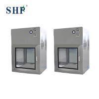 China HEPA Filter Pass Through Box Clean Room 99.995% 0.3um Static Pass Box for sale