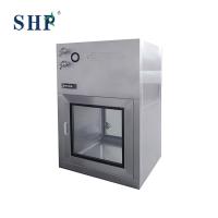 China GMP CE Dynamic Pass Through Pass Box In Pharma Cleanroom  500mm for sale