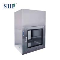 China Dusty Free SS304 Dynamic Pass Box Pass Through Transfer Window 220V for sale