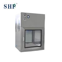 China Stainless Steel Dynamic Pass Box 600x600x600mm Clean Room Transfer Hatch 220V for sale