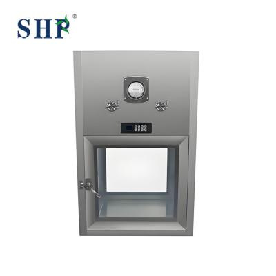 China Electronic Interlocking UV Stainless Steel Pass Box Static Dynamic Custom Size 500x500x500 for sale