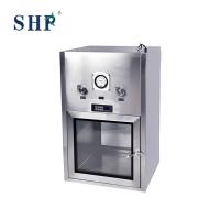 China Electronic Interlocking UV Stainless Steel Pass Box Static Dynamic Custom Size 500x500x500 for sale