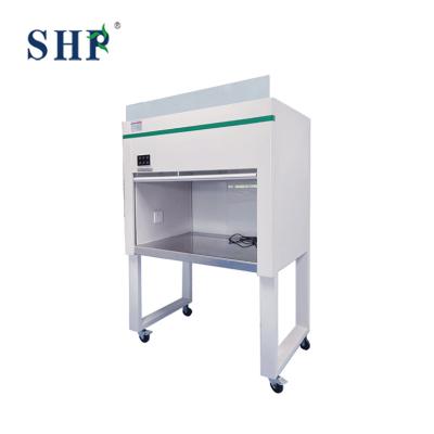 China Powder Coated Stainless Steel Laminar Flow Clean Bench 810x700x550mm for One Person for sale