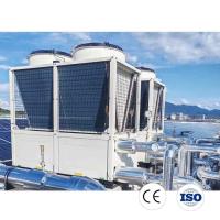 China Modular Air Cooled Water Chiller Unit Scroll Chiller For Construction Works for sale