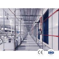 China Modular Cleanroom for Plant ISO 5-8 Sandwich Panels 1000kg Weight HEPA Filter for sale