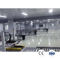 China Cleanliness Efficiency White Clean Room Customized Clean Room Projects & Equipments ISO9001 for sale