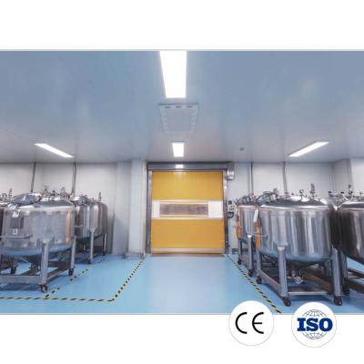 China Modular Cleanroom ISO 5-8 HEPA Filter System for Pharmaceutical Electronics Food Industry for sale
